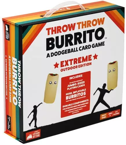Throw Throw Burrito by Exploding Kittens: Extreme Outdoor Edition