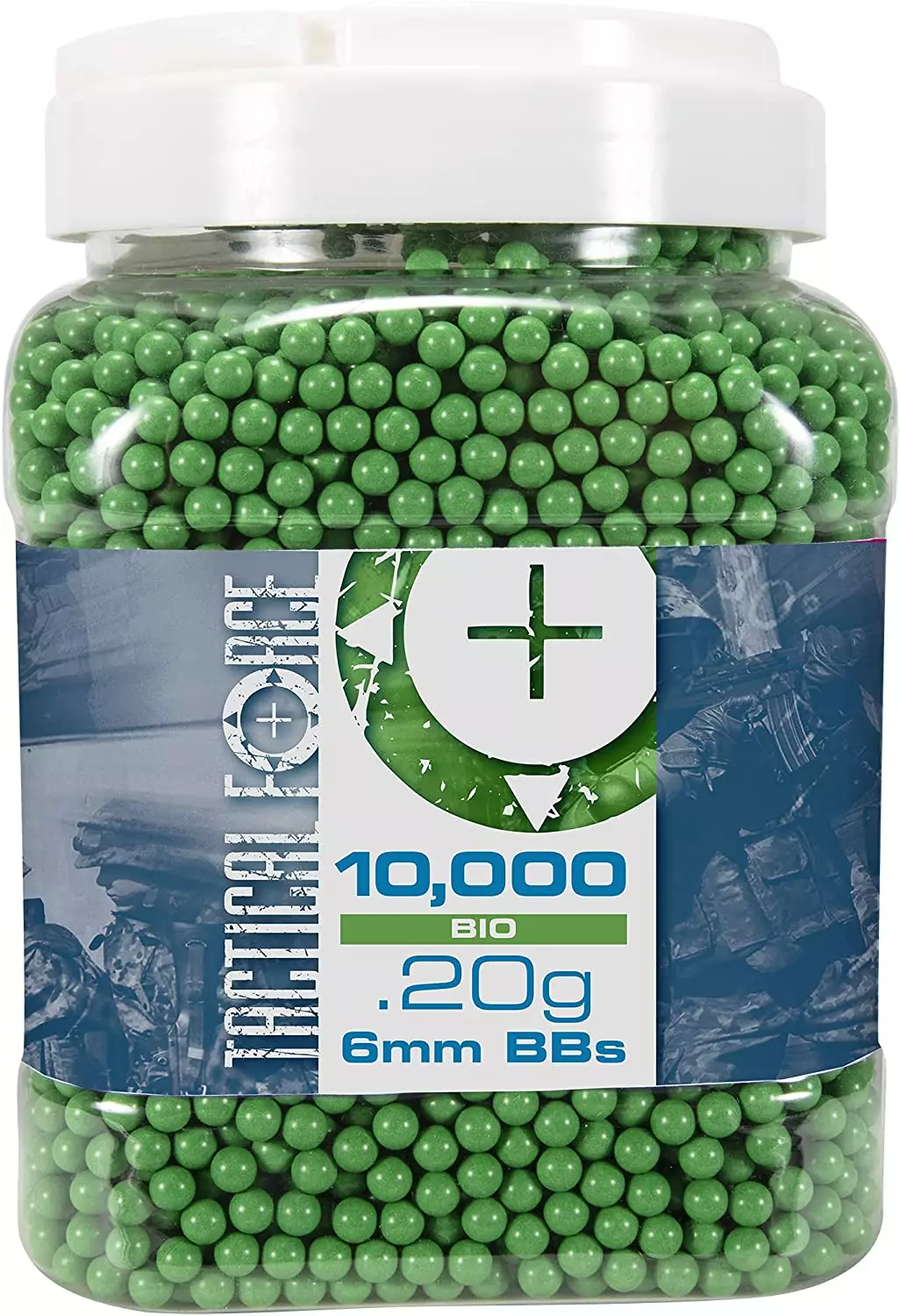 تاكتىكىلىق كۈچ .20 گرام بىئولوگىيىلىك پارچىلىغىلى بولىدىغان Airsoft BBs