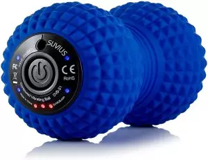 labing maayo nga roller electric back massager, SUVIUS Peanut Electric Vibrating Foam Roller