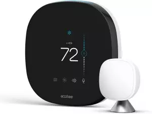 thermostat intelligent ecobee avec commande vocale