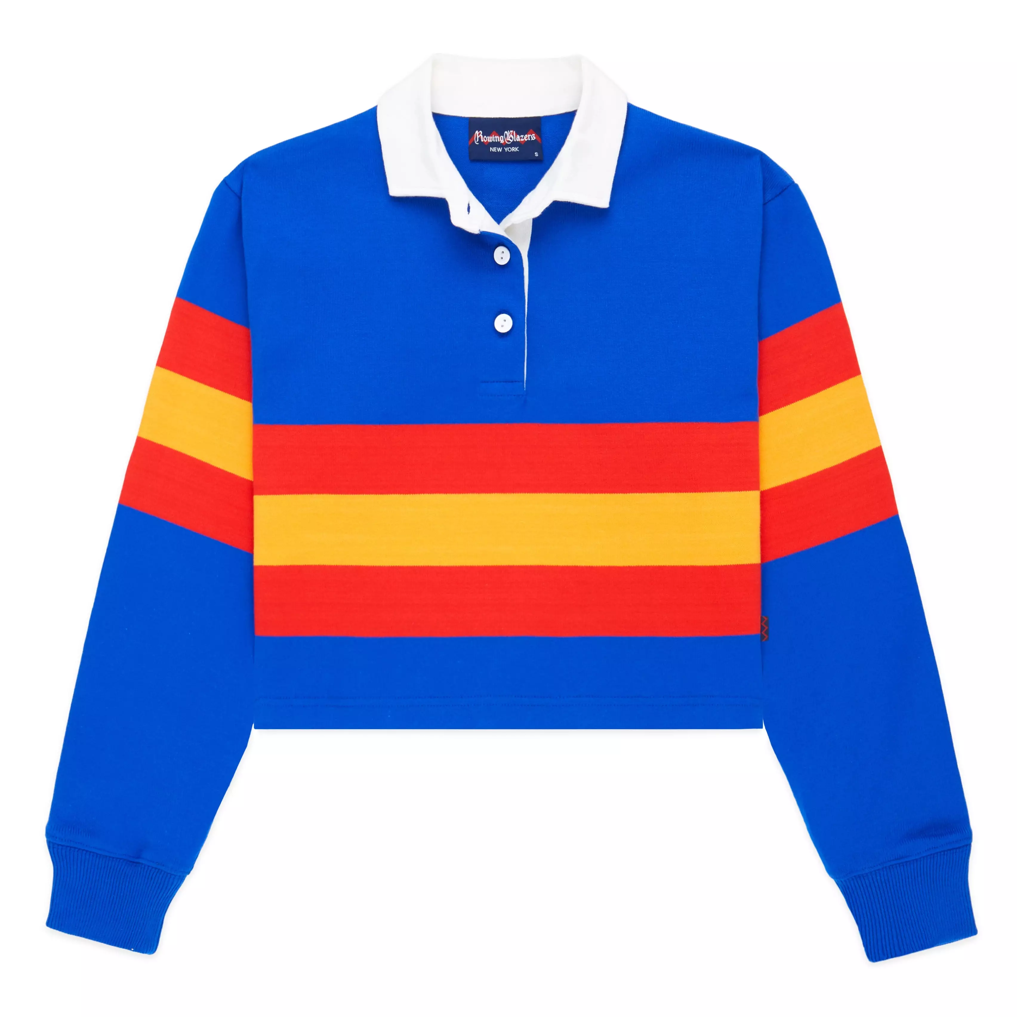 Rowing Blazers '70s Stripe Cropped Rugby