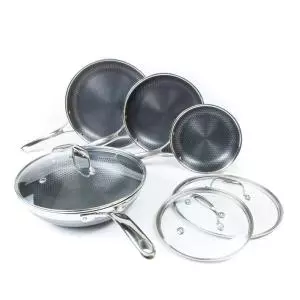 HexClad pan set, pinakamahusay na nonstick cookware set