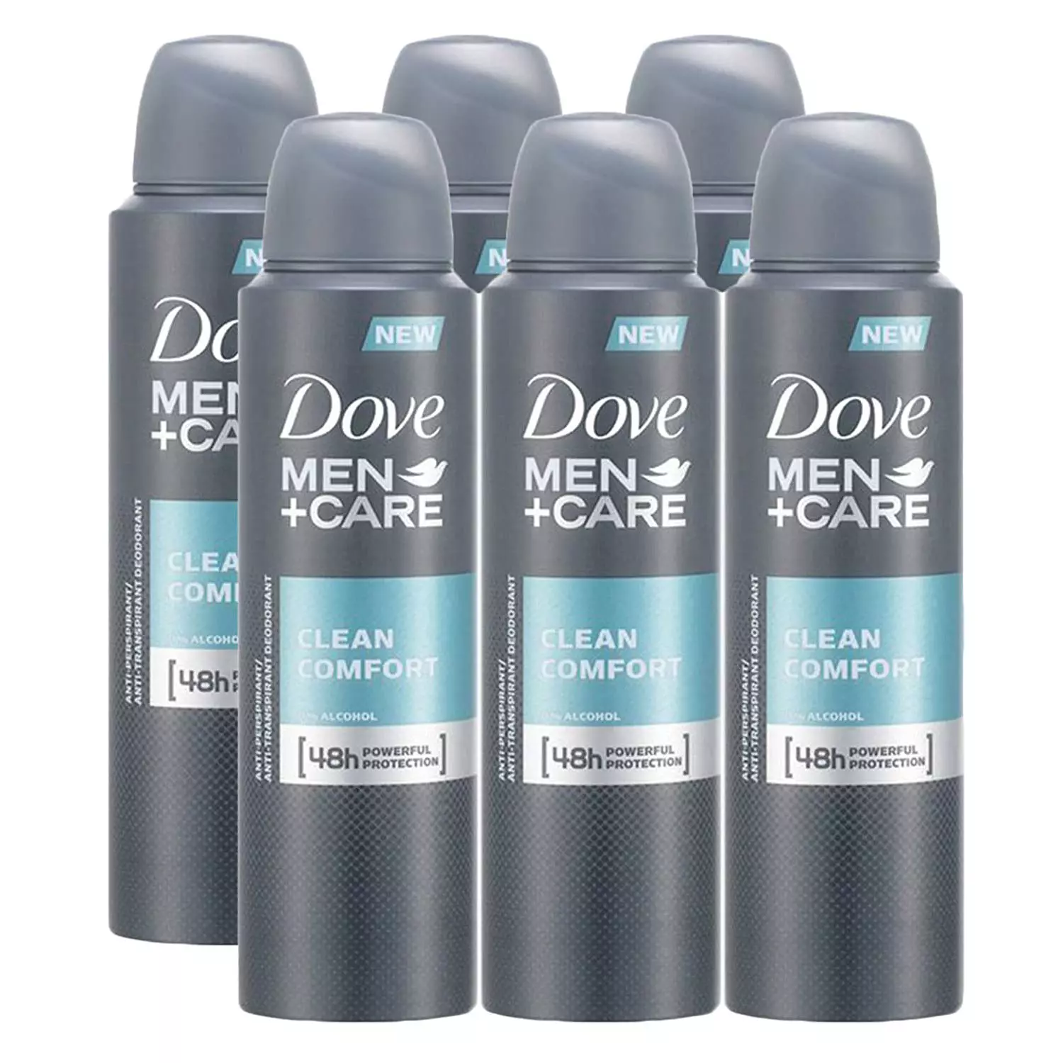 Dove Men + Care Clean Comfort purškiamas antiperspirantas dezodorantas