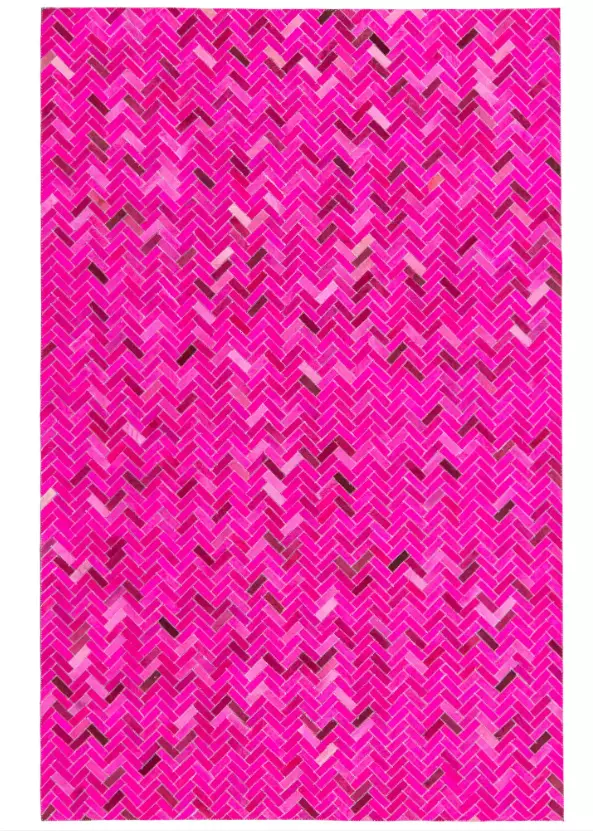 Pink Trend rRugs.com-5-2-x-8-Kuhleder-Teppich