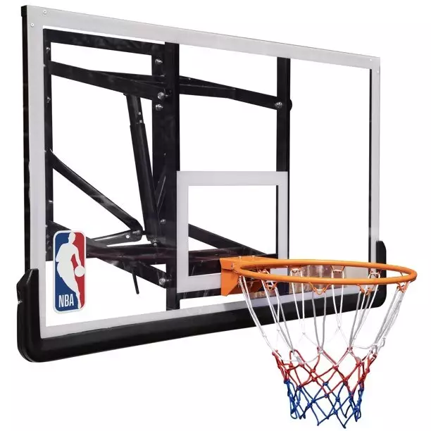 NBA official phab ntsa-mounted basketball hoop
