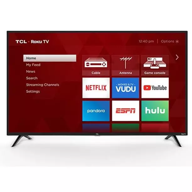 TCL Roku TV aqilmend, danûstandinên roja sereke ya Walmart