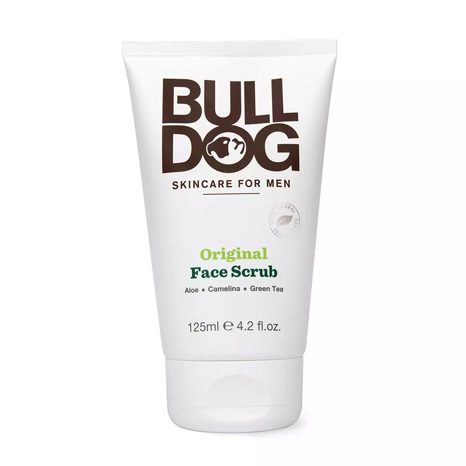 Exfoliante facial orixinal de Bulldog; mellor exfoliante para remover puntos negros