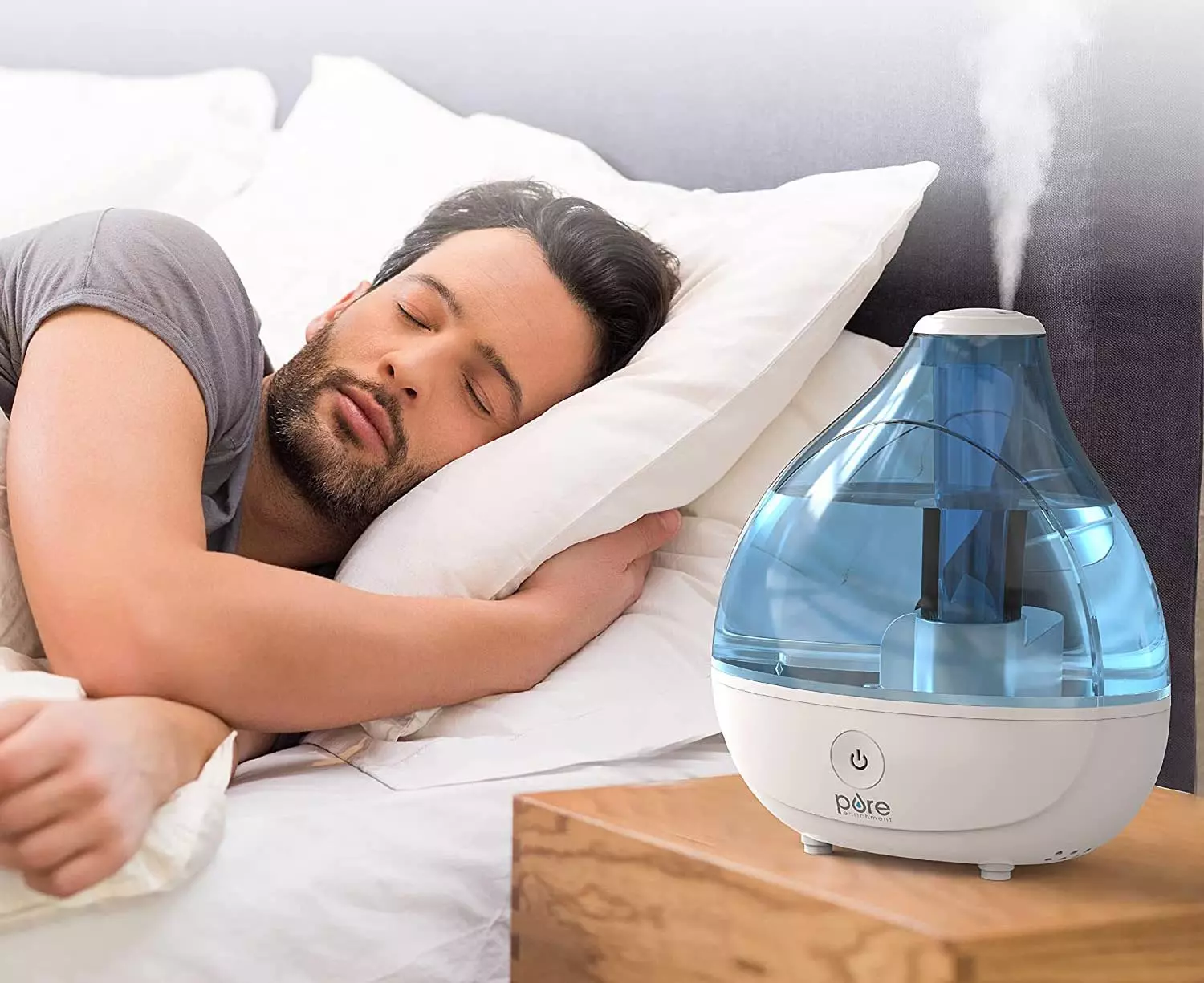 Pure Enrichment® MistAire™ Ultraschall-Luftbefeuchter mit kühlem Nebel