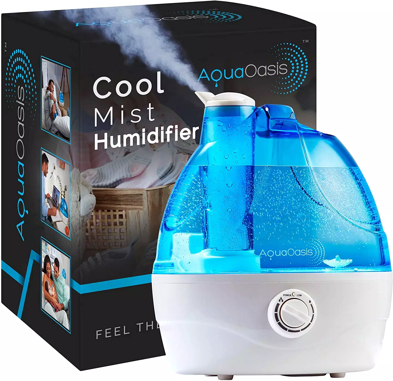 AquaOasis™ Cool Mist hezegailua