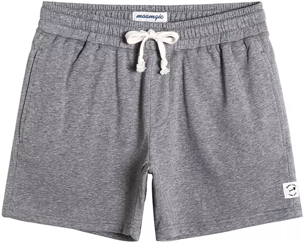 5-tums shorts för män, MaaMgic Athletic Gym Shorts