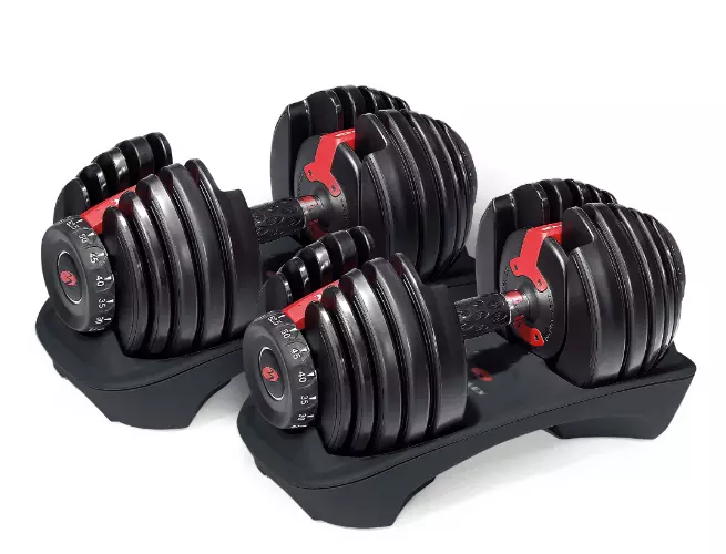 Bowflex justerbara hantlar