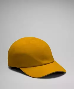 O sombreiro de ouro de Lululemon para correr rápido e gratuíto