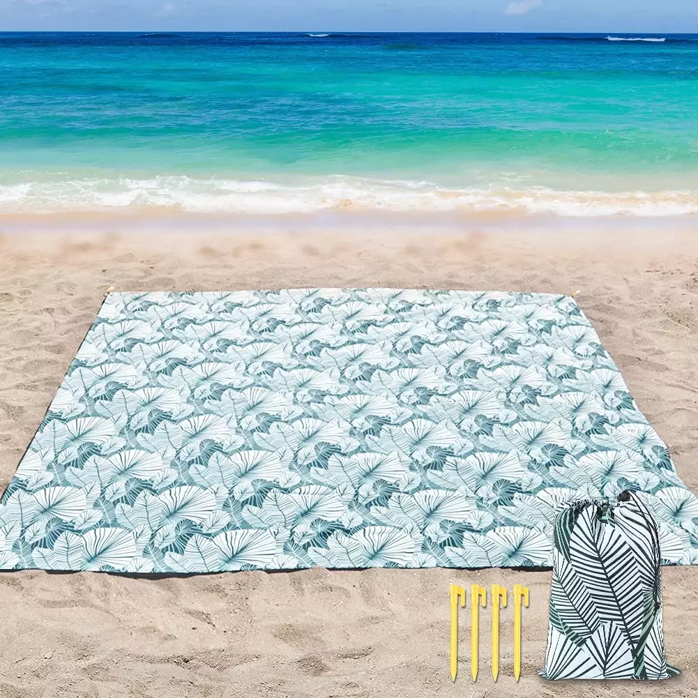 Home Queen Beach Pocket Blanket, kobo e ntle ka ho fetisisa ea lebopong