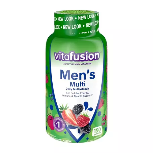 Vitafusion Men's Multi, Fitaminau Gorau ac atchwanegiadau ar gyfer dynion