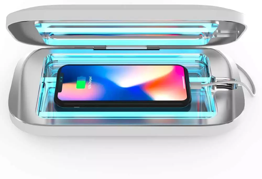 PhoneSoap Pro UV Smartphone Sanitizer & Universalladdare