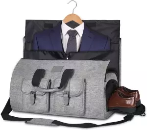 UniqueBella Carry-On Garment Duffel Bag ຂະໜາດໃຫຍ່
