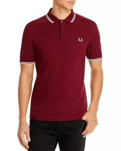 Fred Perry Tipped Tipped Slim Fit Polo နှစ်လုံး