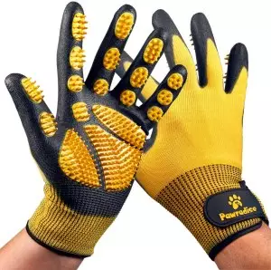 pawradise pet grooming gloves