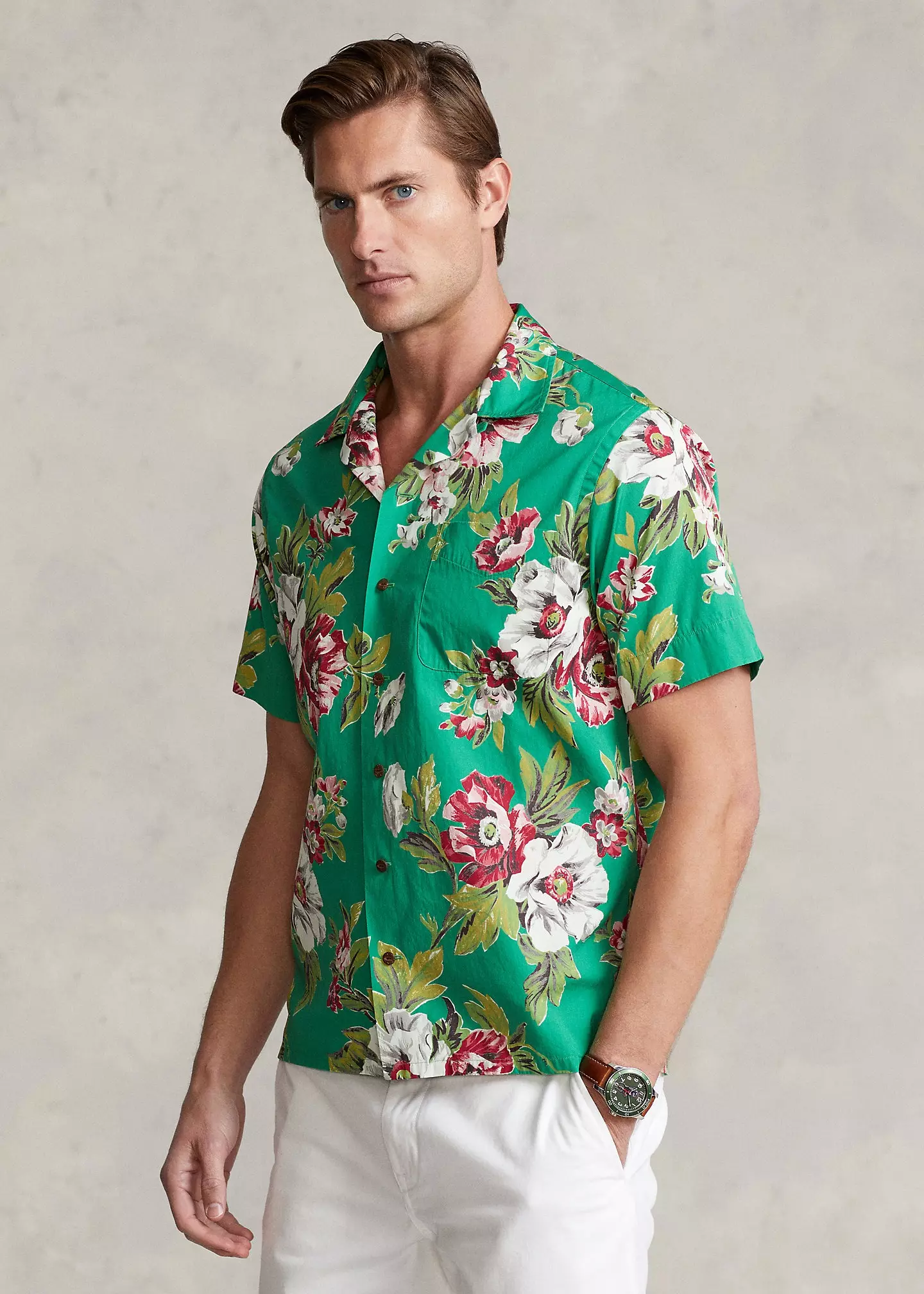Polo Ralph Lauren - Camicia da campo floreale in popeline