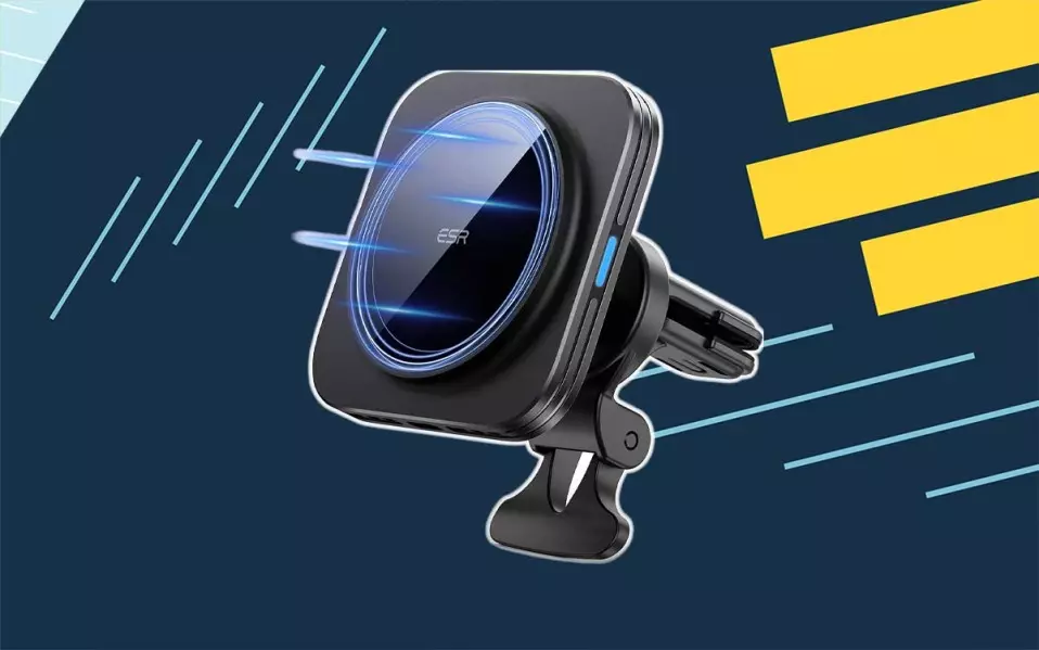 HaloLock Magnetic Wireless Car Charger featured