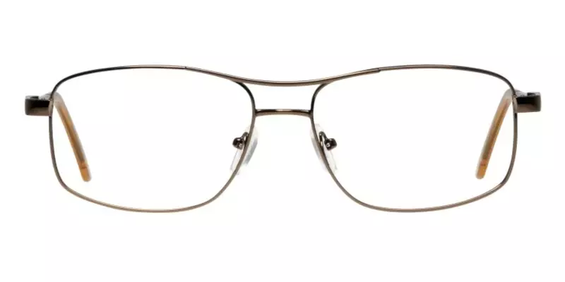 39Dollar Glass Navigator Eyeglasses በቡና ቀለም ውስጥ; መነጽር ለመግዛት ርካሽ ቦታዎች