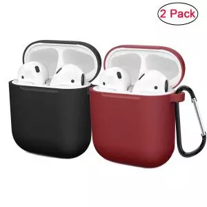 ən yaxşı airpod qutuları - Doboli Silikon Airpod Çantaları (2-Paket) Ən Yaxşı Airpods Çantaları