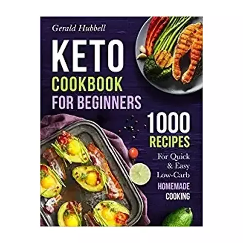 Książka kucharska Keto dla początkujących: 1000 przepisów, najlepsze książki kucharskie Keto