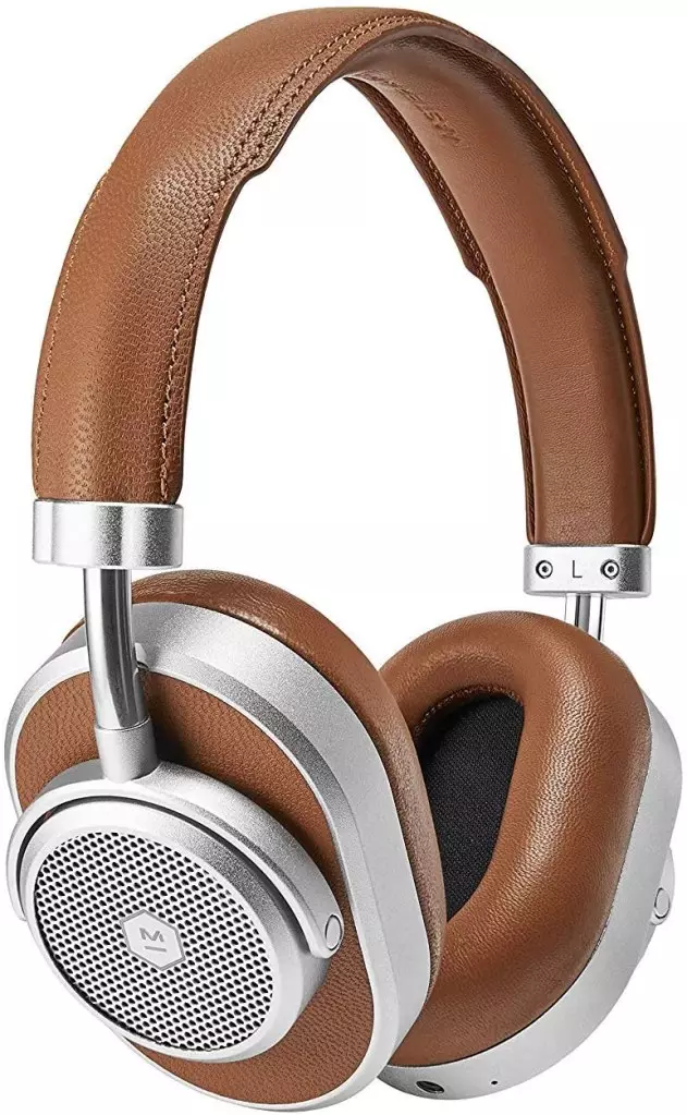 Master & Headphone peredam bising coklat dinamis