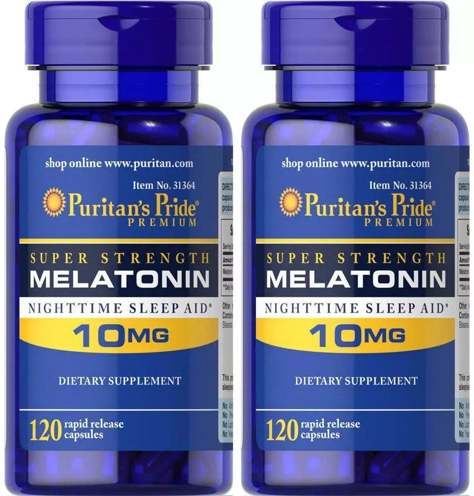 bästa melatonin puritan stolthet