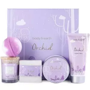body & earth orchid bath set, labing maayong regalo sa Valentine's Day
