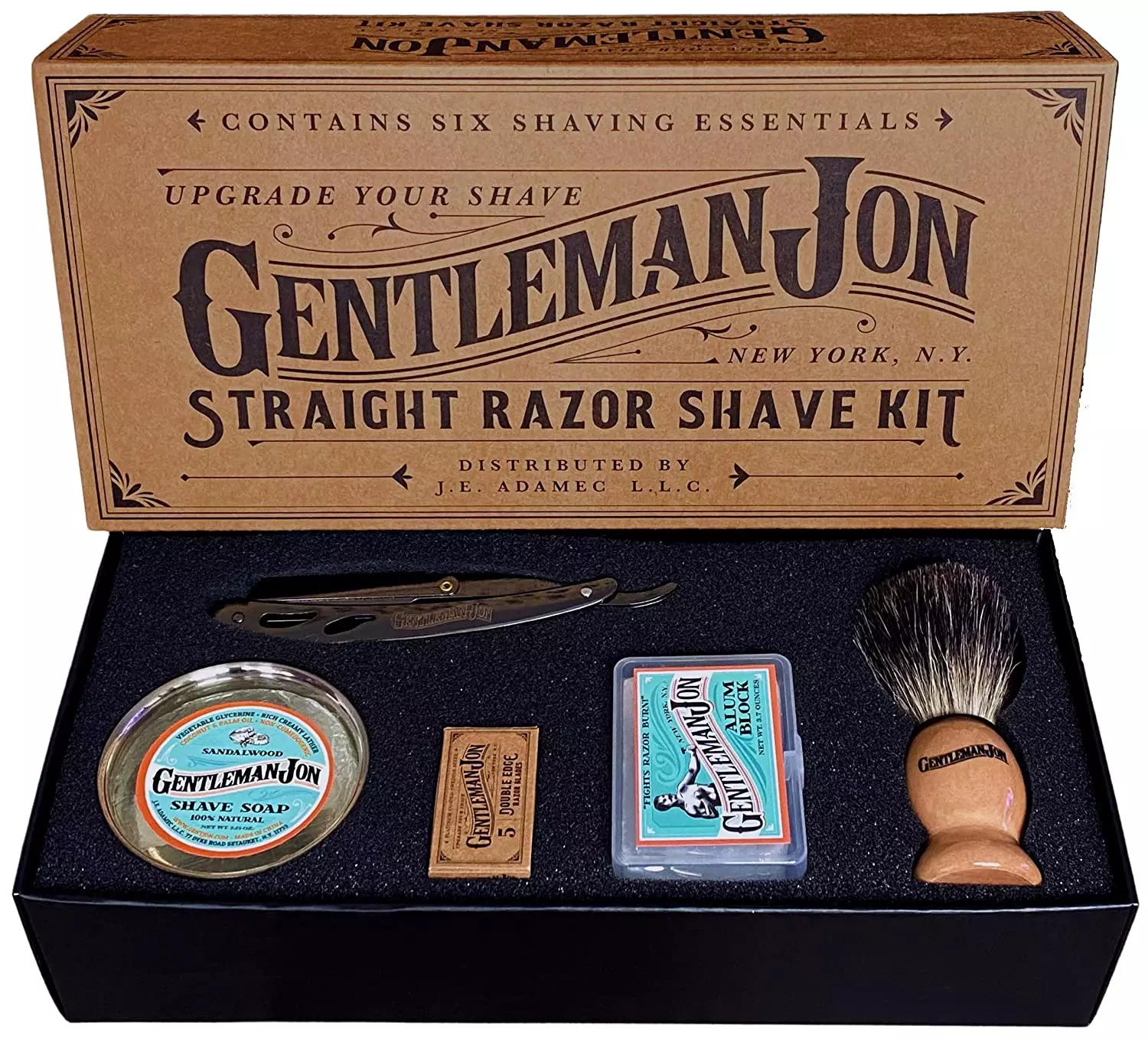 Gentleman Jon Straight Razor Shave Kit