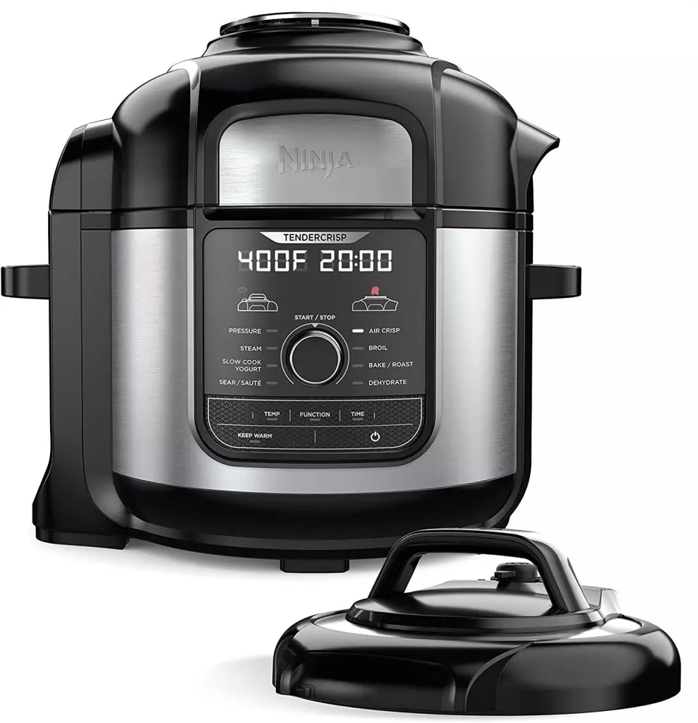 Ninja Foodi 8-Quart 9-in-1 Ihe nrụnye nrụgide Deluxe XL