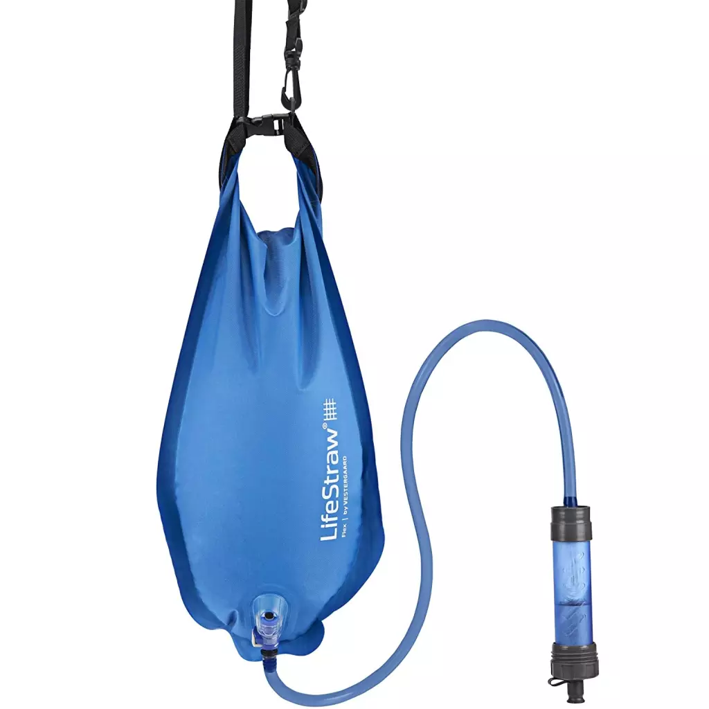 Pokročilý vodní filtr LifeStraw, jak žít mimo síť