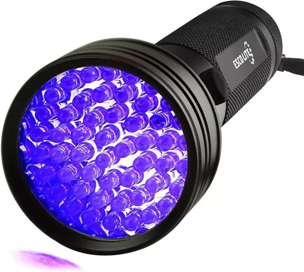 Escolite-UV-Flashlight-for-Anifeilaidd staeniau