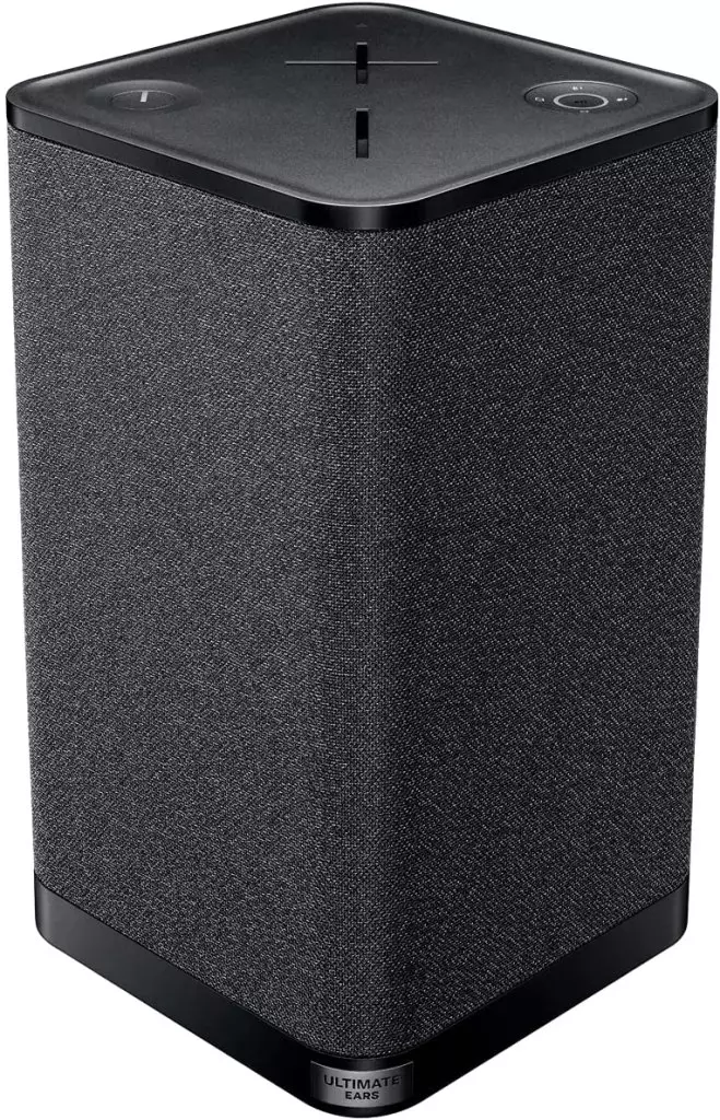 Ultimate Ears Hyperboom Portable & Home Wireless Bluetooth Speaker, Speaker ខ្លាំង, បាសធំ, ធន់នឹងទឹក IPX4, ជួរ 150 Ft - ខ្មៅ