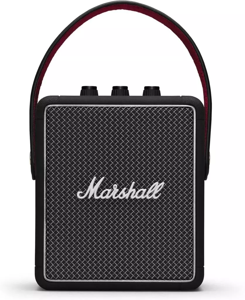 Marshall Stockwell II pārnēsājamais Bluetooth skaļrunis — melns