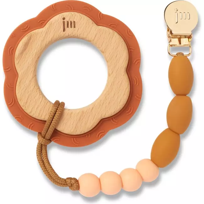 Honey Teether and Clip Set by January Moon
