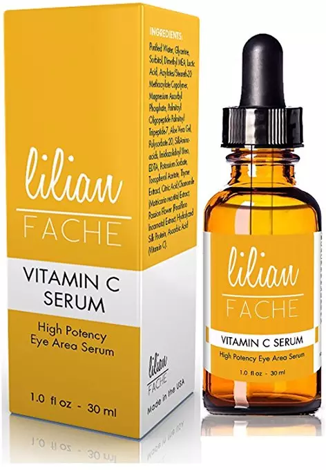 obličejová séra nejprodávanější vitamín C Amazon pod 25 $ lillian Fache oční okolí vysoká účinnost