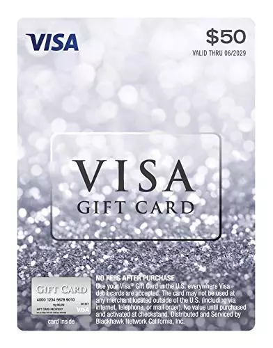 Подаръчна карта Visa