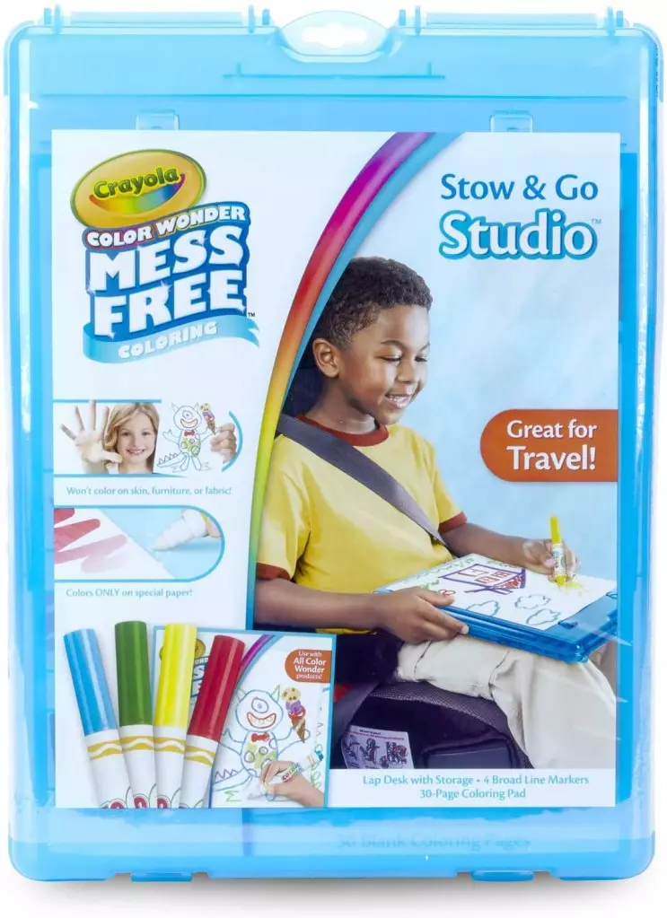 Crayola Color Wonder Stow & Go Mess 免費著色