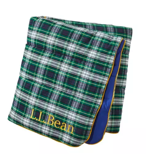 L.L Bean Flannel Camp Blanket