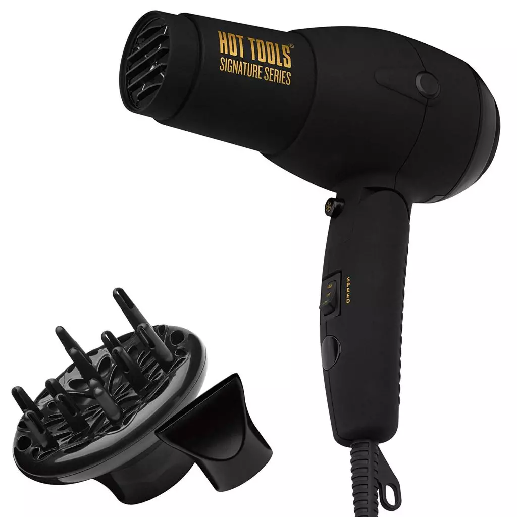 HOT TOOLS Signature Series 1875W Ionic Travel Hair Dryer