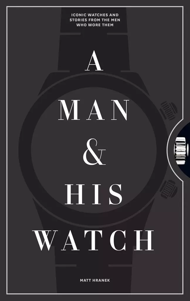 livro de mesa de centro Um homem e seu relógio