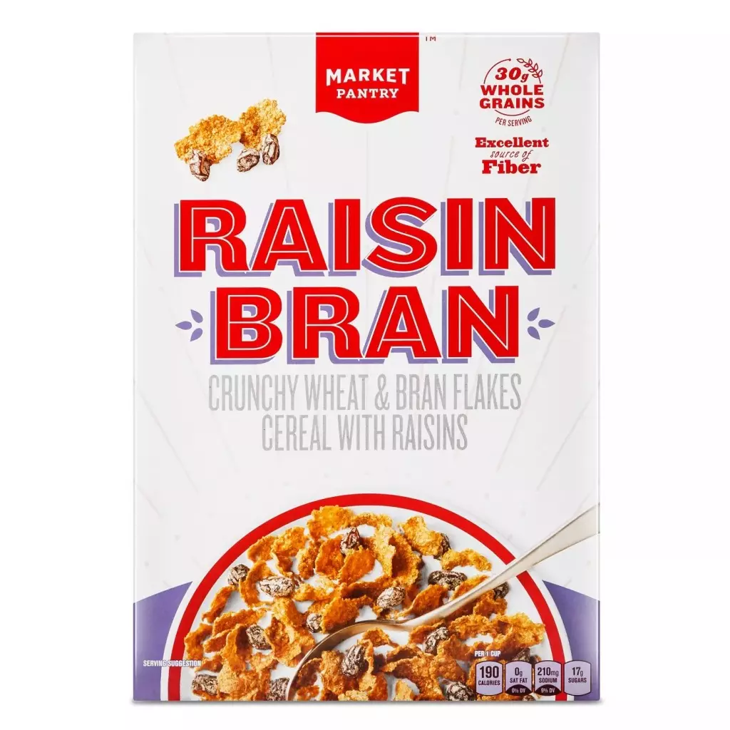 Market Pantry Raisin Bran, najbolje žitarice sa visokim sadržajem vlakana