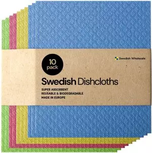 produits de nettoyage écologiques torchon suédois cellulose
