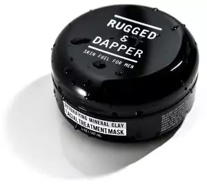 RUGGED & DAPPER Detoks- en aknee-gesigmasker vir mans