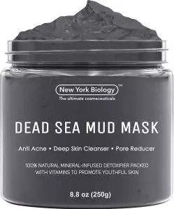 Μάσκα λάσπης από τη Νεκρά Θάλασσα Βιολογίας της Νέας Υόρκης