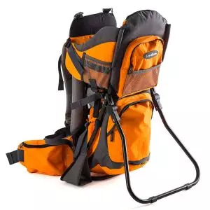 I-baby carrier ehamba phambili yokuhamba ngezinyawo 2019, i-hiking baby backpack review