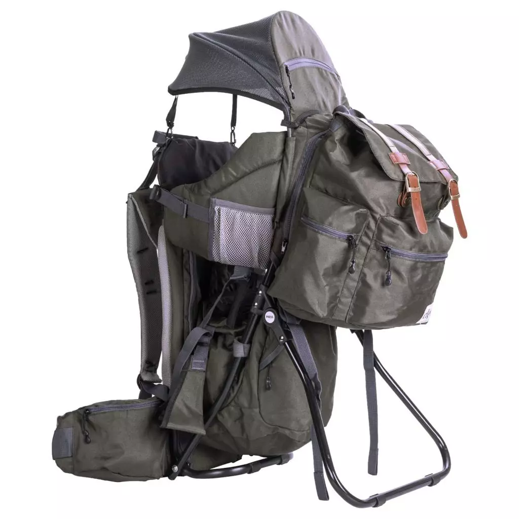 ClevrPlus Urban Explorer Iompróir Leanaí Hiking Baby Backpack