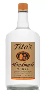 Botol vodka Tito